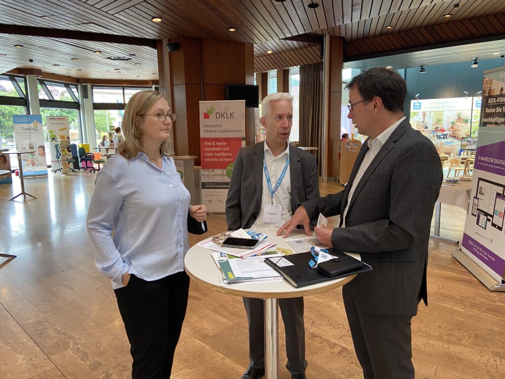 DKLK 2022 Fischer, Brand, Schebesta im Gespräch - VBE