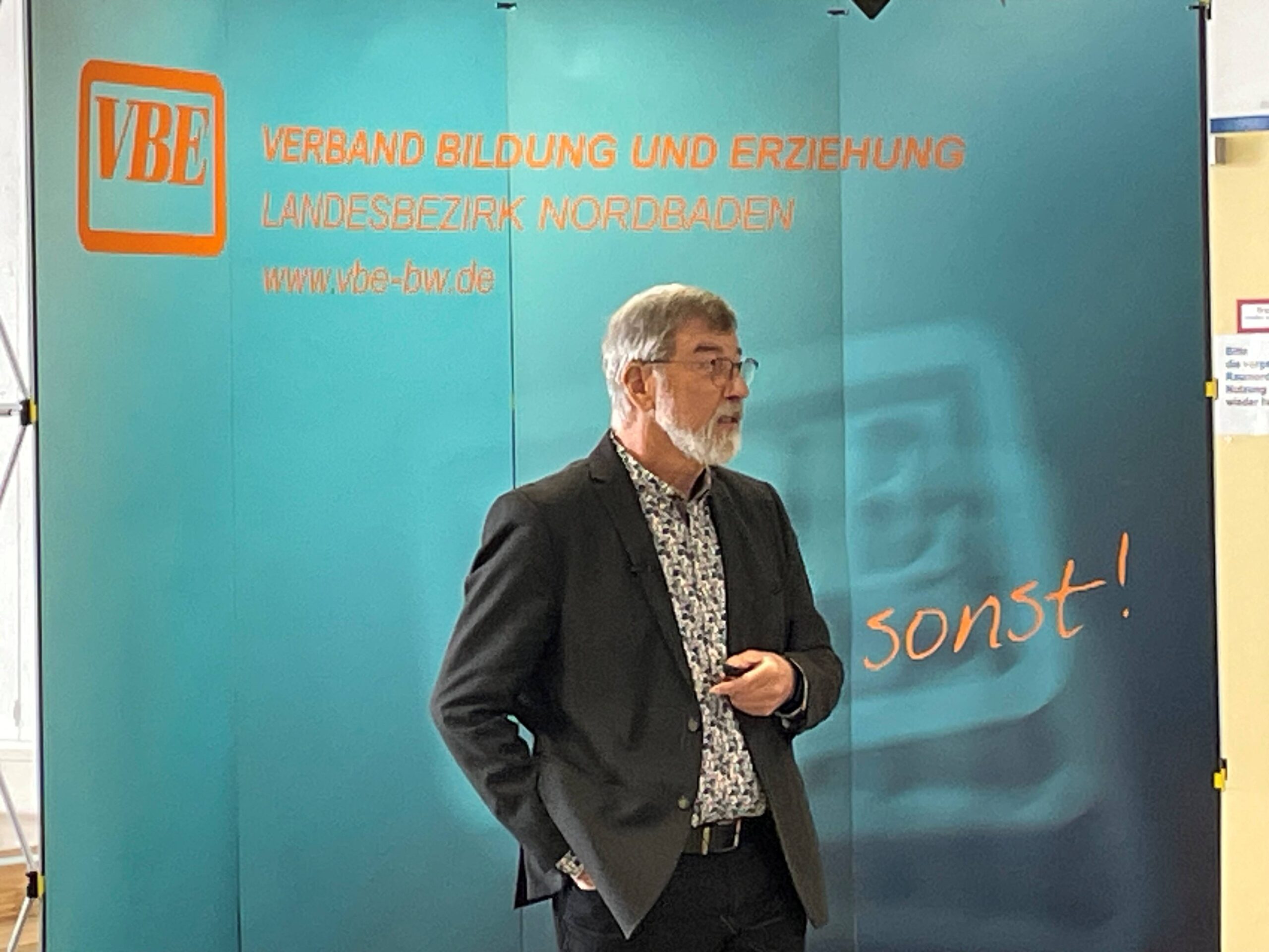 Prof. Dr. Klaus Bös vom KIT Karlsruhe - VBE